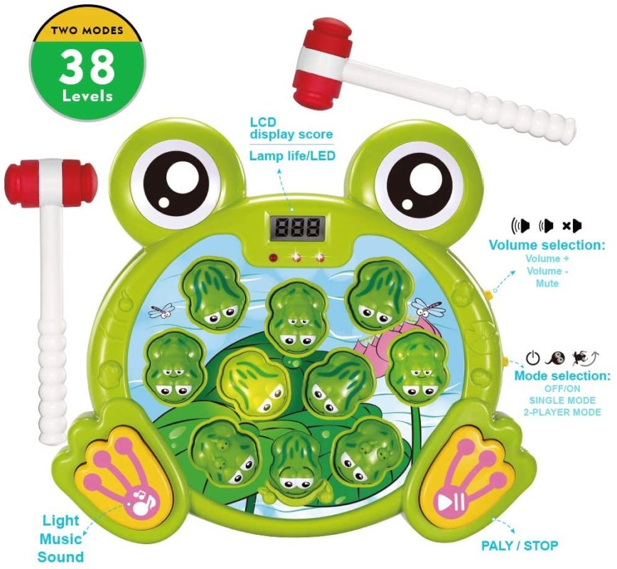 Interactive Whack A Frog Game, Learning, Active, Early Developmental ...