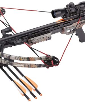CenterPoint AXCS185CK Sniper 370 Crossbow Package, Camouflage – eDooMarket